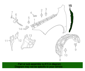 2009-2023 Mopar Seal 55112462AD | TascaParts.com