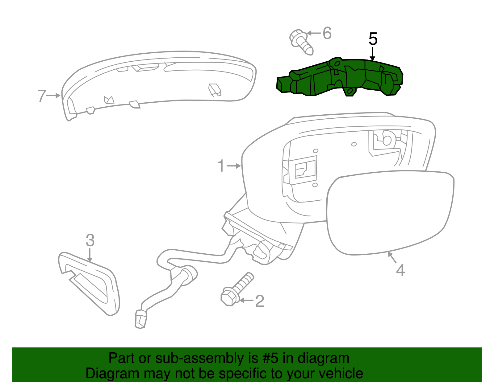 D10E-69-122A - 2016-2021 Mazda CX-3 - Signal Lamp | Mazda Part Direct