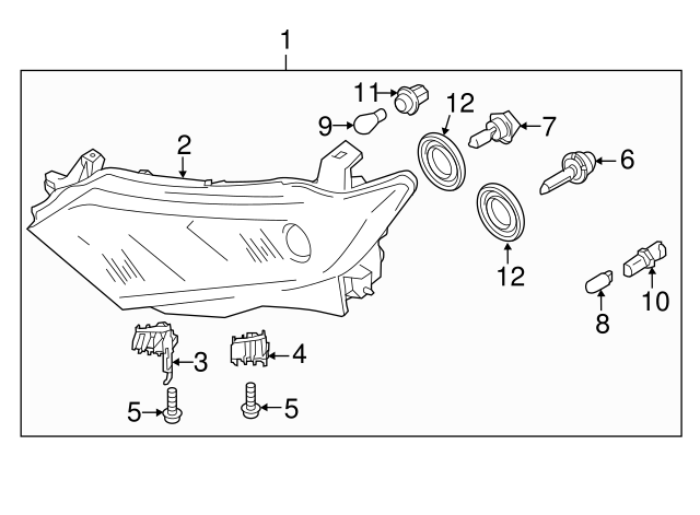 26272-89917 - Signal Lamp Bulb - 2000-2017 Nissan | World OEM Parts Nissan