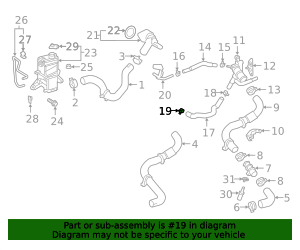 2012-2023 Toyota Heater Hose Clamp 90466-A0015 | Toyota Parts Center