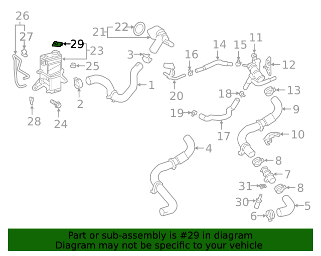 2019-2023 Toyota Cap 16405-F0030 | Toyota Parts Center