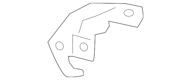 2018-2024 Toyota Radiator Hose Bracket 16582-F0010 | Toyota Parts Center