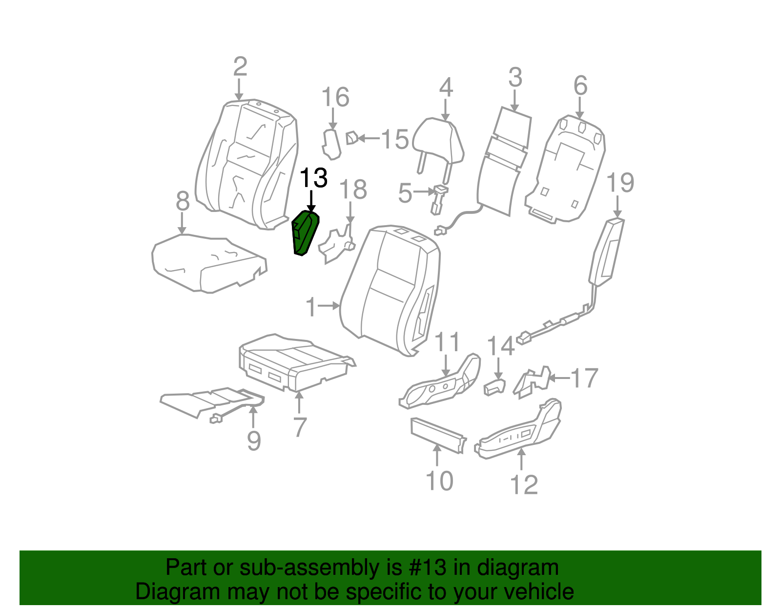 68260-3A0-305 - 2023-2024 Honda CR-V - Hinge | Genuine Honda Parts