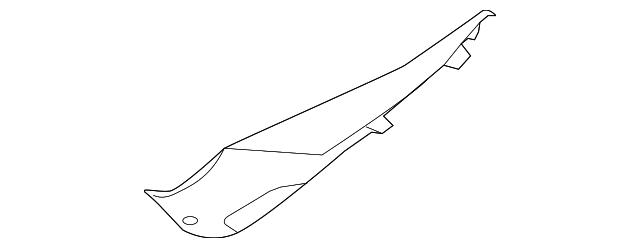 2021-2022 Cadillac Driver Side Air Inlet Grille Panel Extension ...