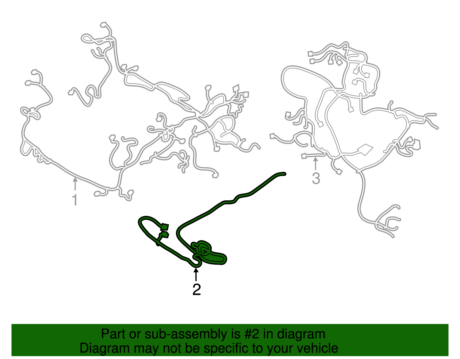 32254174 - Engine Wiring Harness Connector 2020-2022 Volvo XC90 ...