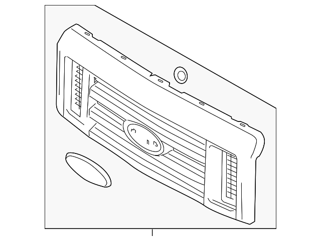 2008-2021 Ford Grille 8C2Z-8200-B | TascaParts.com