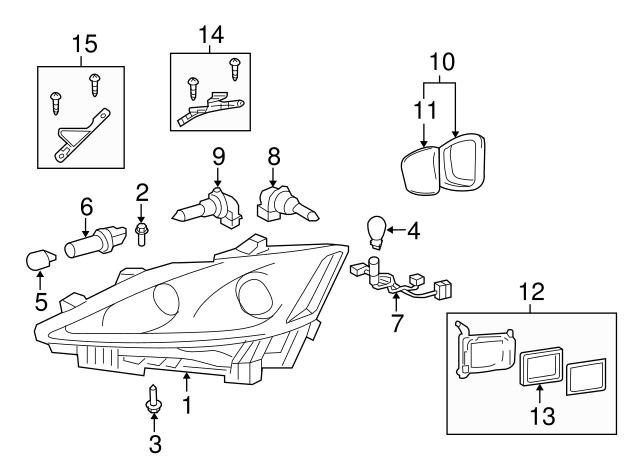 90981-13046 - Bulb 1992-2017 Lexus | Longo Lexus Parts
