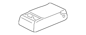 82180-TA0-A71ZB - Armrest 2008-2009 Honda Accord | Honda Parts Online