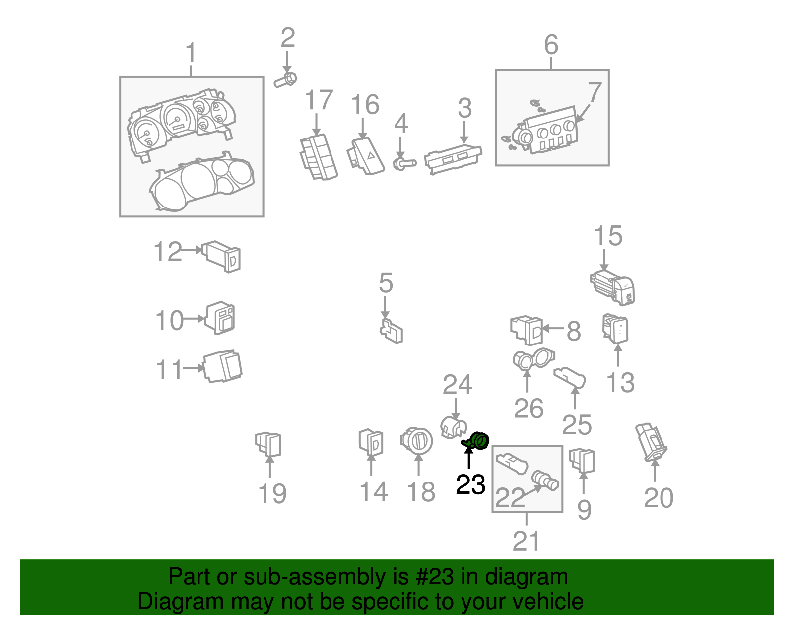 1995-2017 Toyota Lighter Assembly Ring 85533-AE010 | Toyota Parts Center