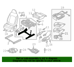 8S8-881-183-A - Seat Track 2016-2024 Audi | Audi OEM Parts