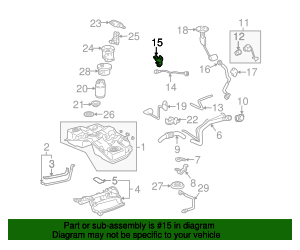 2007-2010 Lexus SC430 Vent Tube Clamp 77229-24010 | Express Lexus Parts