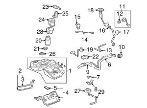 2001-2010 Lexus Fuel Pump 23221-50200 | Lexus of Pembroke Pines Parts