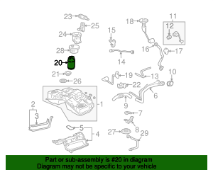 2001-2010 Lexus Fuel Pump 23221-50200 | Lexus of Pembroke Pines Parts