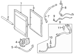 166-830-18-01 - Discharge Line 2016-2018 Mercedes-Benz GLE 550e ...