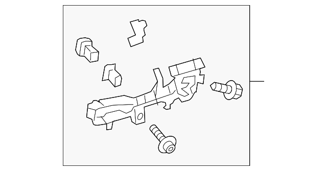2010-2020 Lexus Handle Base 69202-0E012 | OEM Parts Online