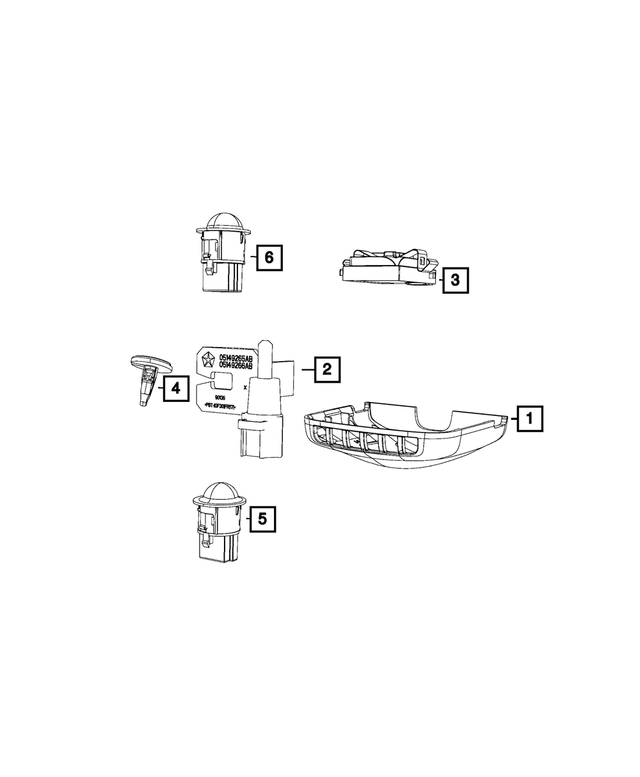 2014-2020 Mopar Humidity Sensor 68440808AA | My Mopar Parts