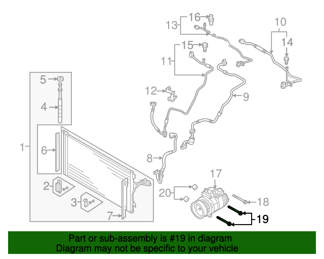 2002-2017 Volkswagen Mount Bolt N-906-602-02 | QuirkParts