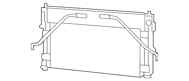 2007-2017 Mopar Radiator 68004049AB | TascaParts.com