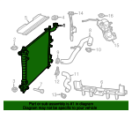 2011-2020 Mopar Engine Cooling Radiator 52014529ab | TascaParts.com