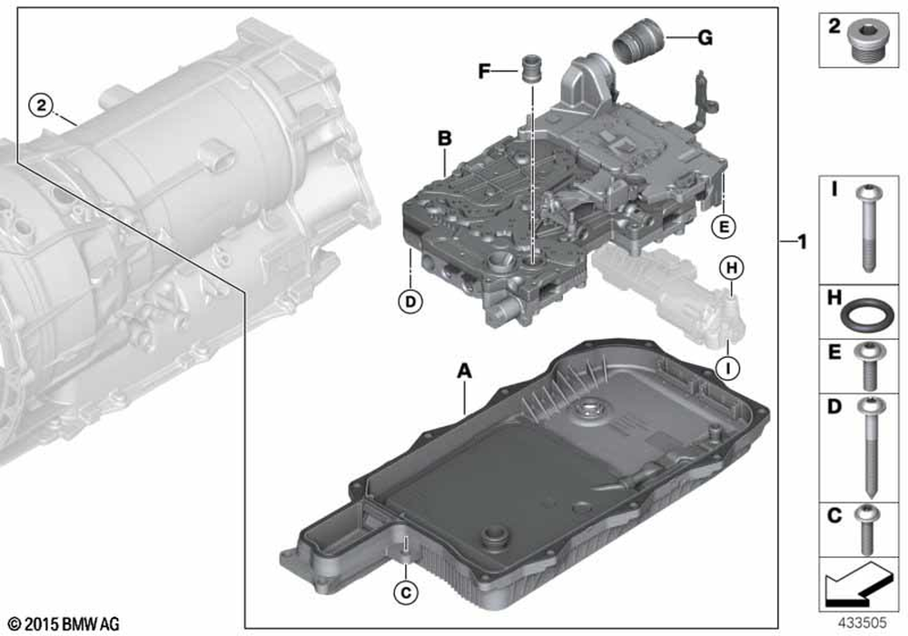 2013-2018 BMW X5 40eX Rp Repair Kit, Mechatronics 24008632207 | Retail ...