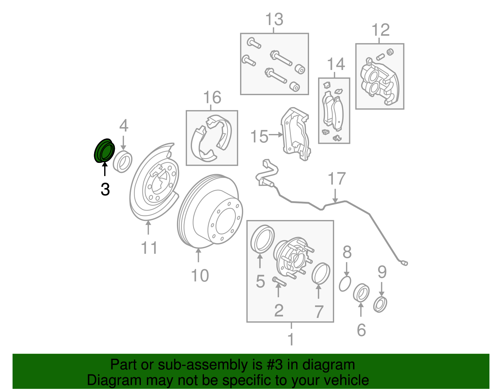 1999-2024 Ford Seal 2C3Z-1177-AA | Ford OEM Parts Outlet