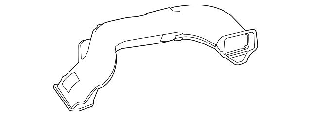 55845-53050 - Instrument Panel Air Duct 2021-2024 Lexus | Longo Lexus Parts