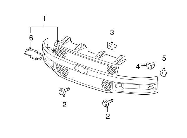 Buy Genuine GM Auto Parts - Emblem (Part # 22744069) | GM Parts Store