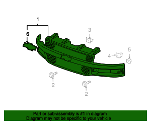 84689070 - Front Grille 2003-2025 Chevrolet | GMPartsNow