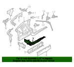 41007377920 - 2012-2021 BMW Rail Extension (41-00-7-377-920) | BMW of ...