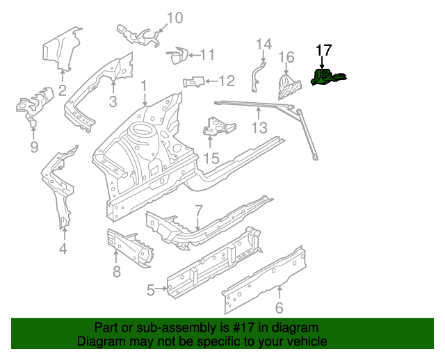 51487241766 - 2012-2020 BMW Heat Shield (51-48-7-241-766) | BMW of ...