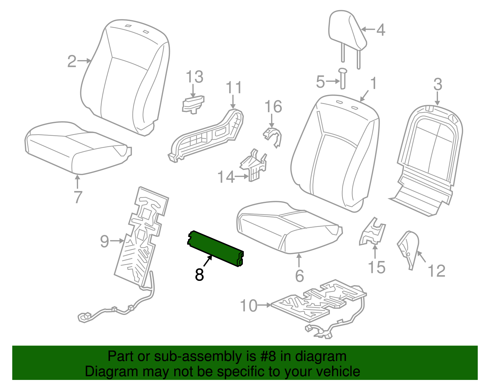 72910-3W0-A01 - 2023-2024 Honda HR-V - Belt Molding | Genuine Honda Parts