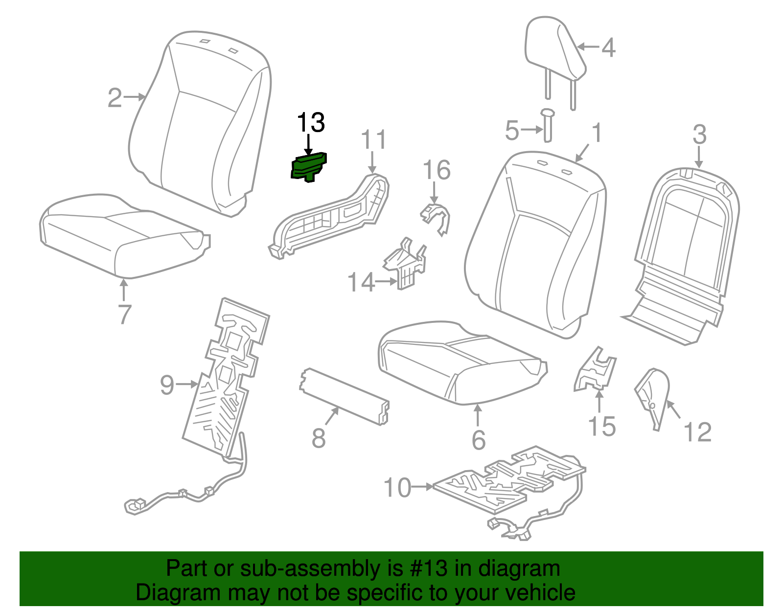83752-3W0-A31ZA - 2023-2024 Honda HR-V - Bracket | Genuine Honda Parts