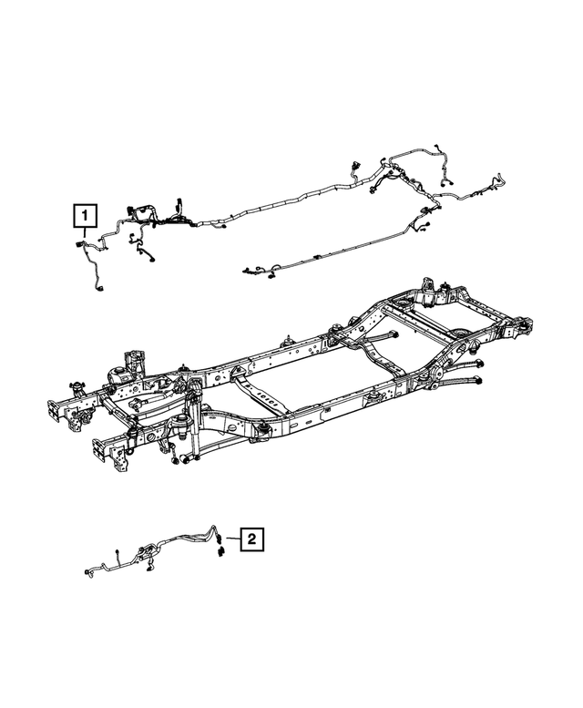2022-2023 Jeep Wrangler Chassis Wiring 68529139ac | TascaParts.com