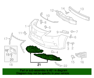 2013-2015 Lexus Under Cover 51442-33160 | OEM Parts Online