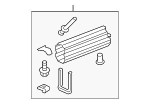 2014-2019 Chevrolet Corvette Driver Side Front Compartment Front Lower ...