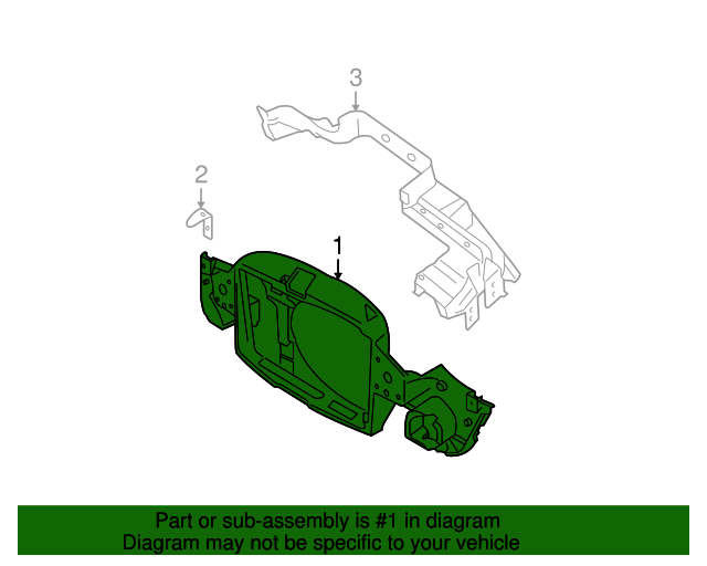2002-2008 Mini Cooper Radiator Support 51-64-7-200-800 | Mini Parts Direct
