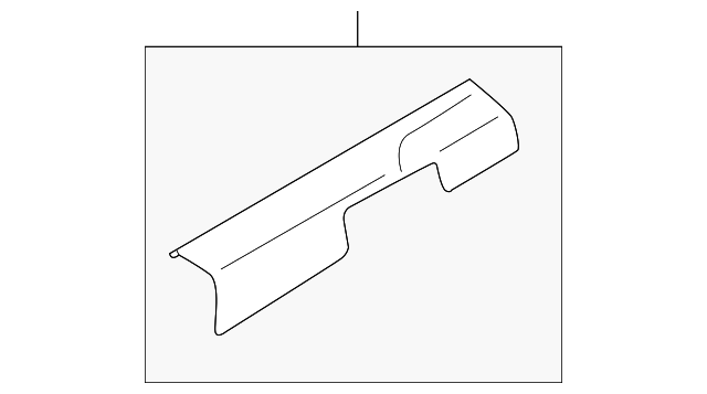 2022-2024 Mitsubishi Front Sill Plate 7656A357XA | Mitsubishi Parts ...