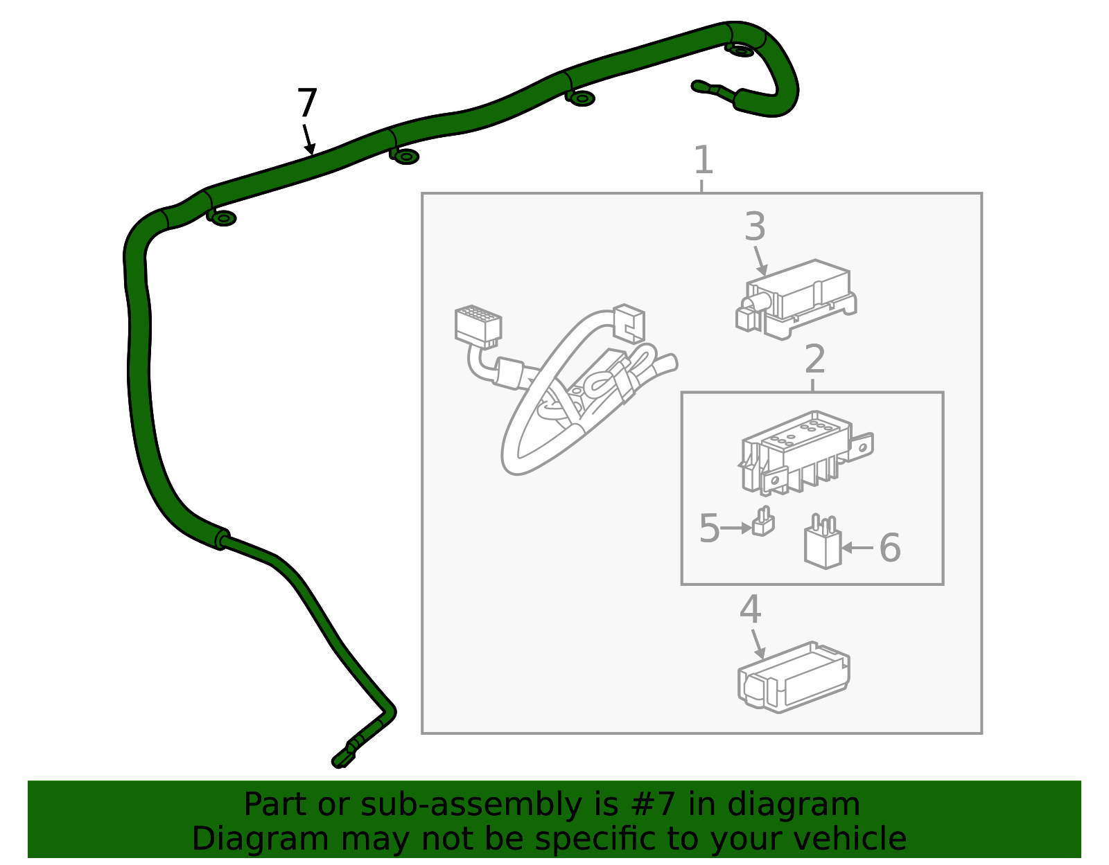 2025 GM Battery Cable 87821665 GM | GMPartsDirect.com