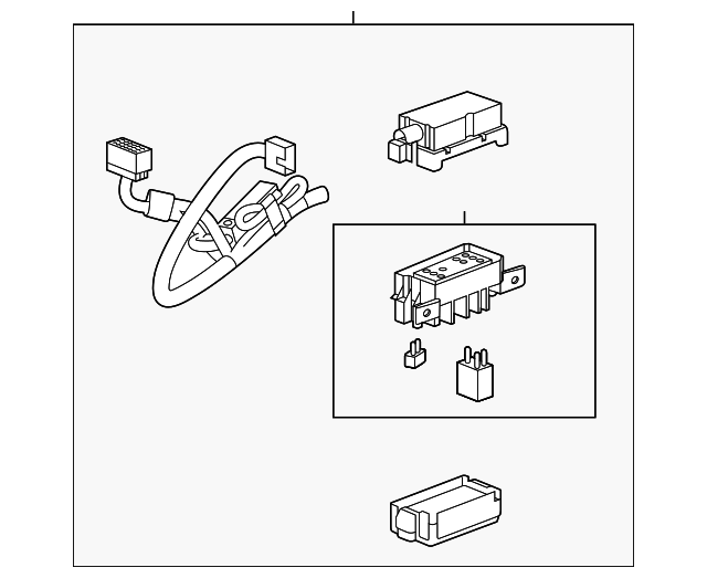 84645397 - Auxiliary Fuse Block Wiring Harness 2019-2023 GM | Chevrolet ...