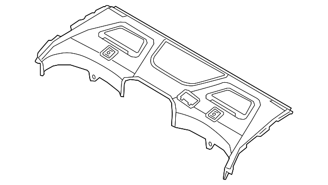 2020-2022 Genesis G90 Trim Assembly Package Tray Front 85620-D2850-UUB ...