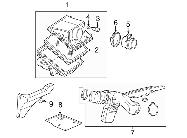 2007-2014 GM Duct Asm-A/Cl Otlt 15901934 | GM Parts Center