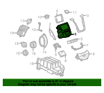 Genuine OEM GM Part - F Control 2015-2020 Cadillac 86793672 - Parts ...