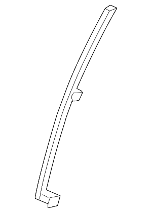 2017-2020 Subaru Impreza Lower Channel - Passenger Side (RH ...