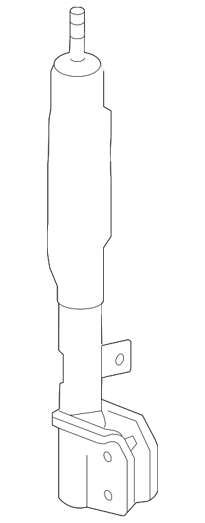 1997-2011 GM Rear Suspension Strut Dust Shield 15859253 | GMPartsDirect.com