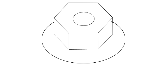 31316771889 - 2007-2019 BMW Bearing Assembly Nut (31-31-6-771-889 ...