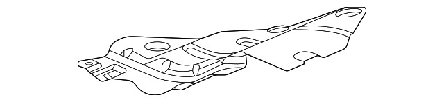 2021-2024 GM Exhaust Rear Underbody Heat Shield 84687184 GM ...