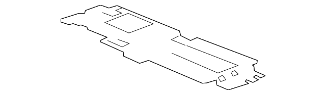 2021-2024 GM Exhaust Intermediate Underbody Heat Shield 84856597 | OEM ...