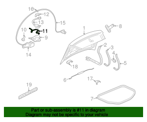 Door Lock and Ignition Key 84870459 | OEM GM Parts