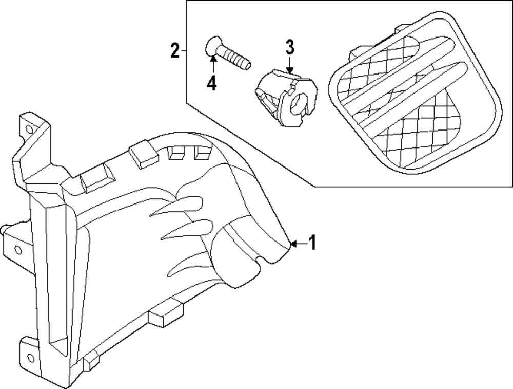 2022-2025 Genesis G70 Lower Molding 87772-G9500 | Retail Performance ...