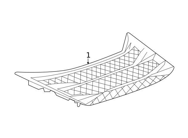 2020-2022 Chevrolet Corvette Vent 84831006 | GMPartsDirect.com
